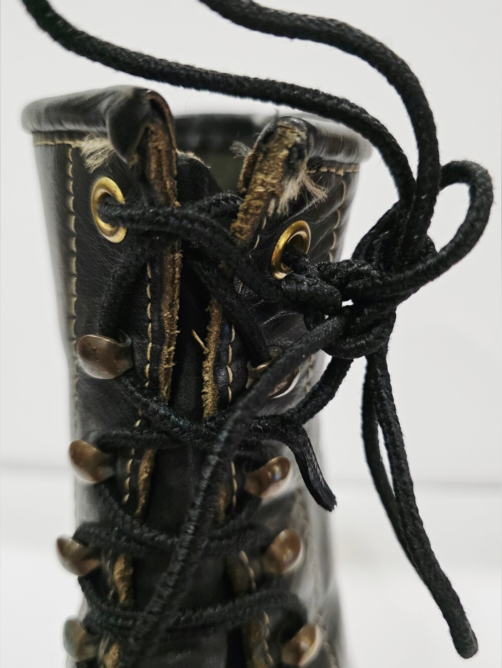 Danner | Shoes | Danner Logging Work Black Leather Boot Men Vintage ...